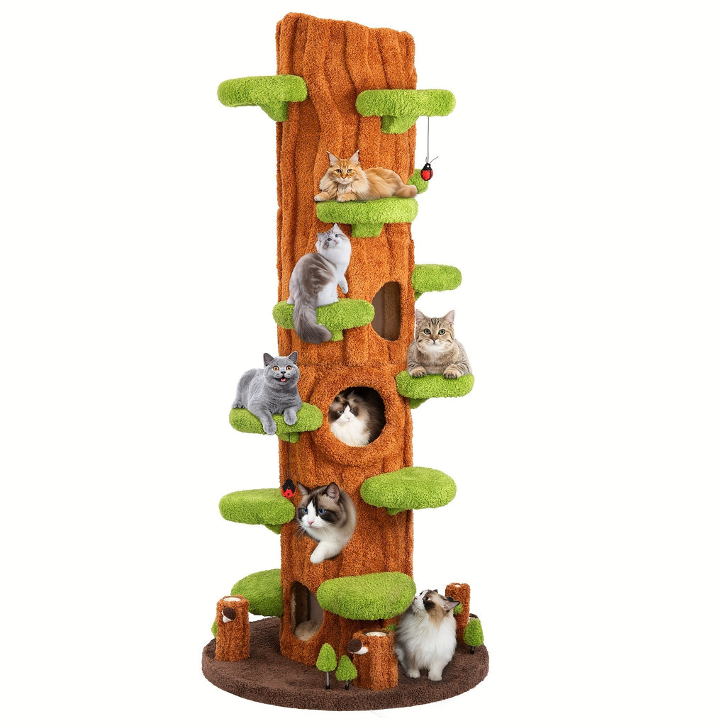 🔥Clearance discount last 1% stock🔥 🐱 Oversized Luxury Cat Tree Tower ...